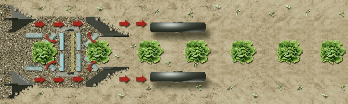 Weeding machine Optyma: Automatic inter-row and inter-plant Hoeing ...